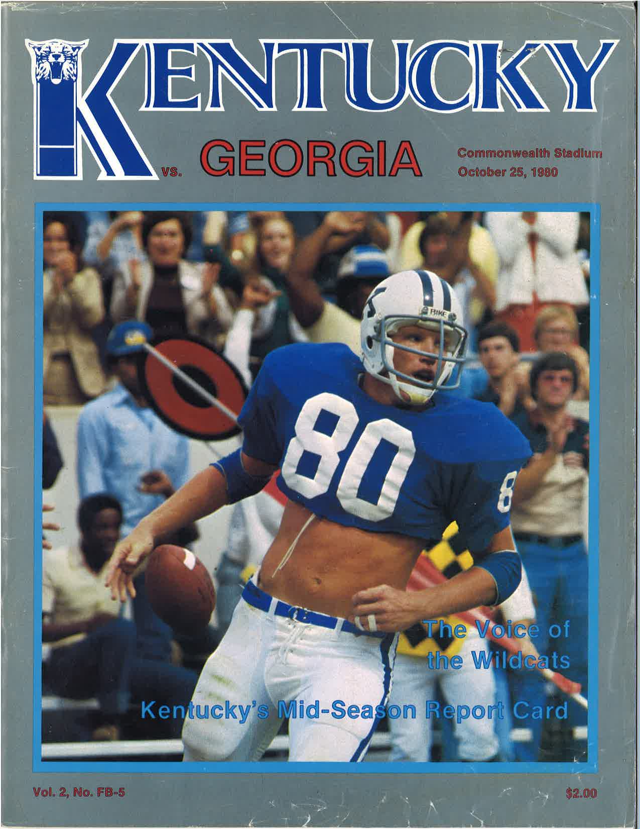 Georgia Bulldogs 40th Anniversary of the 1980 National Championship